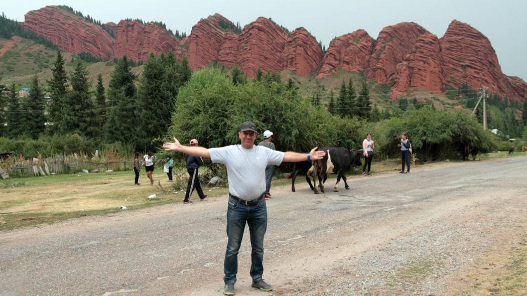 Ущелье Джеты Огуз Скалы Семи Быков Скала Разбитое Сердце  Автопутешествие Отдых на Иссык Куле 2017