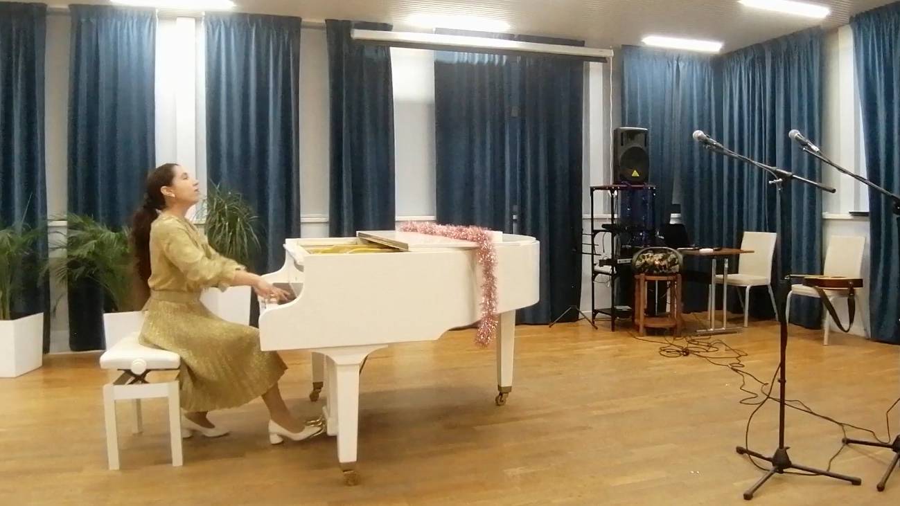 Наталья Терёхина Авторское стих-е Ярмарка и ф–но Сергей Рахманинов Этюд-картина 6, ор.33