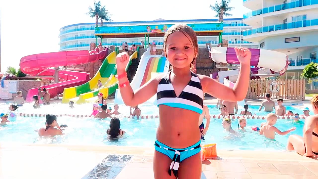 День рождения Алисы в Турции 26.06.18. Отель 5* Эфталия Оушен Алания. Отдых в Турции