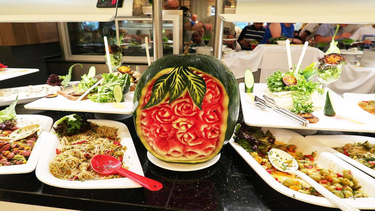 Чем кормят в отелях Турции, часть 2. Обед в отеле 5* Eftalia Ocean Шведский стол Отдых в Турции 2018