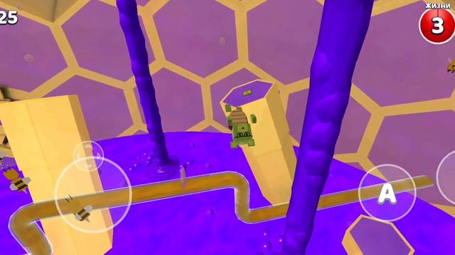 ВСЕ СТИКЕРЫ В УЛЬЕ В  SUPER BEAR ADVENTURE🐻🐻🐻