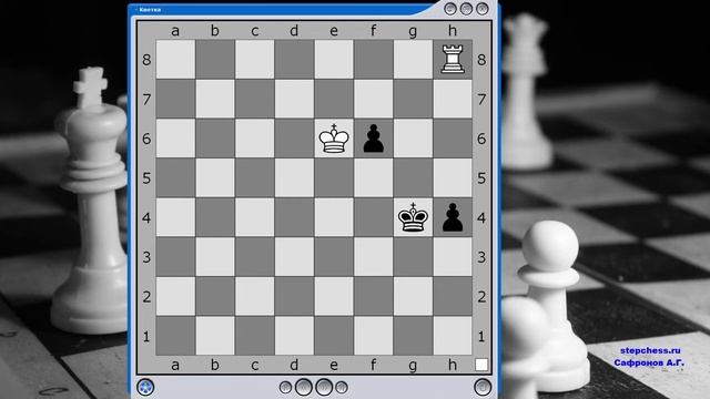 Задание №2  Ладья против 2 пешек