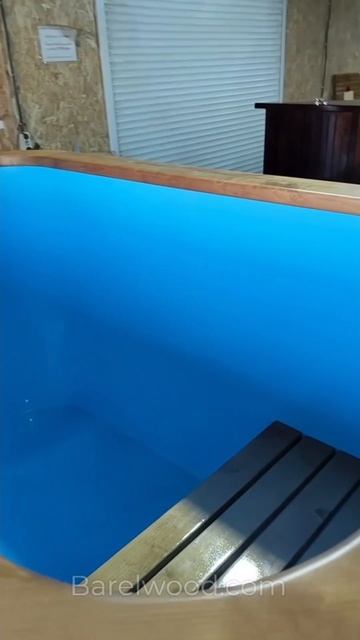 В наличии готовая новая купель из термоберезы!