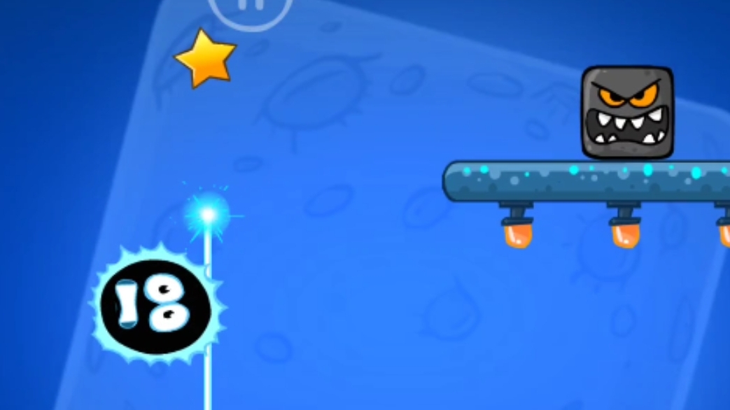 Играем в  Red ball 4. красный шар 4