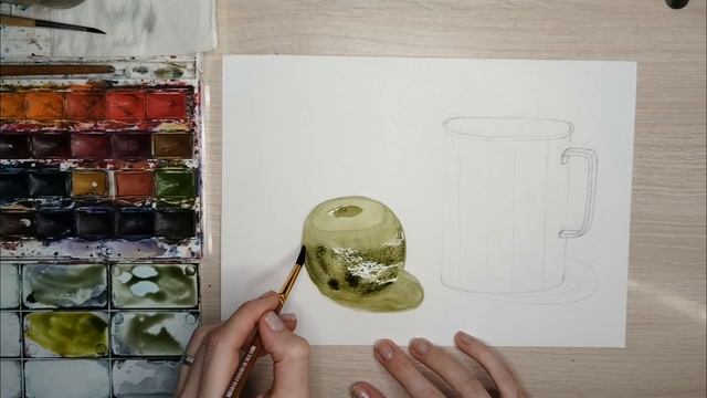 Передача объёма предмета в живописи Урок 2