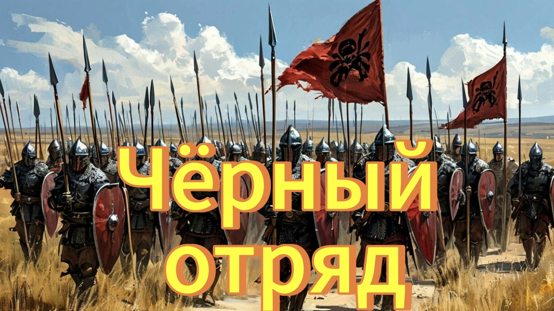 Чёрный отряд. Видео и песня созданы нейросетью, по мотивам серии книг  Глена Кука о Чёрном отряде.