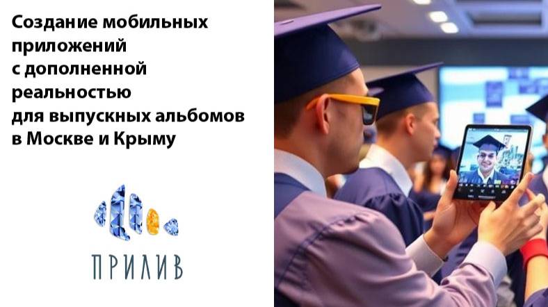 Создание мобильных приложений с дополненной реальностью для выпускных альбомов в Москве и Крыму