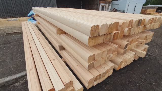 Заказ-Дом: плюсы профилированного бруса 140х140 мм для строительства на заказ домов и бань Пестово