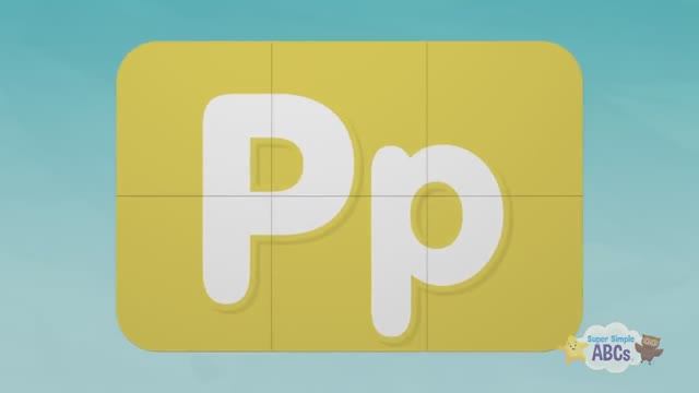 Alphabet Surprise | Turn & Learn ABCs | Learn Letter P | 🌈 Super Simple ABCs