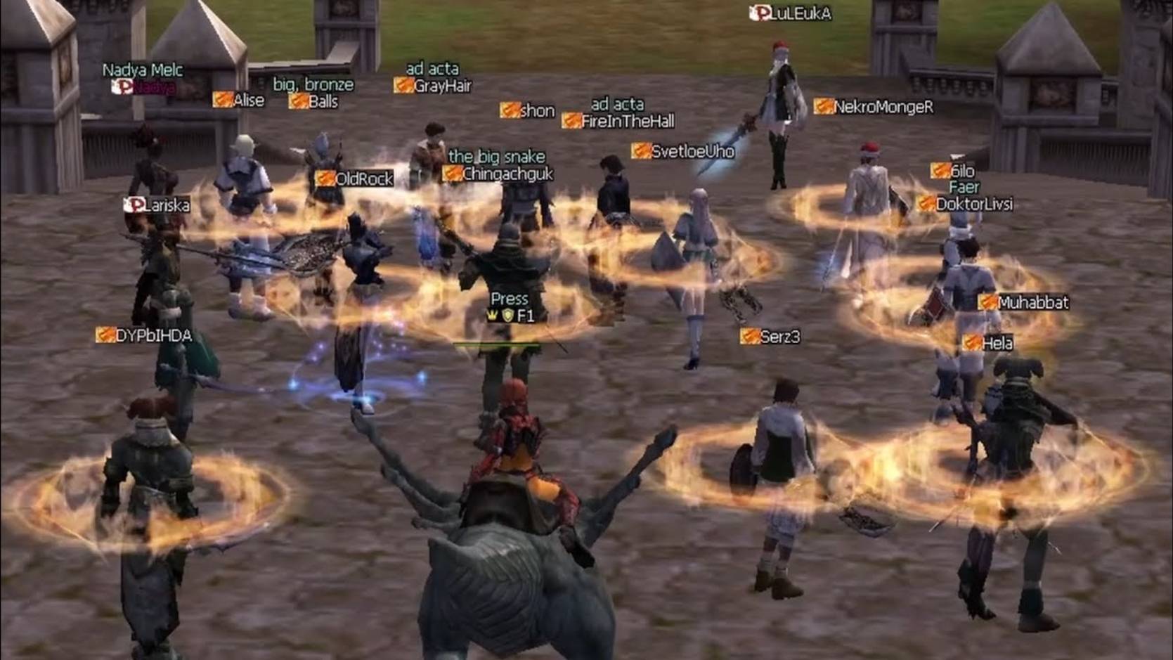 F1 Gludio - Небо знает