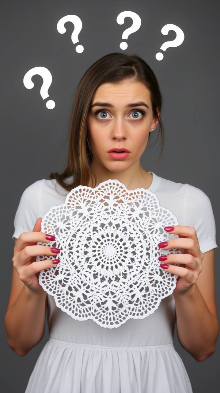 Почему фалдят салфетки, связанные по моим мастер классам