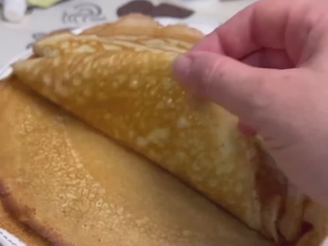 Блины на сметане