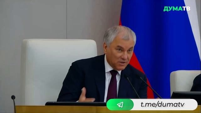 Володин предложил Москальковой объединиться в поиске законодательных решений