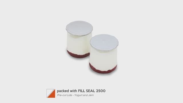 Автоматический запайщик FS 2500 - Йогурт с джемом