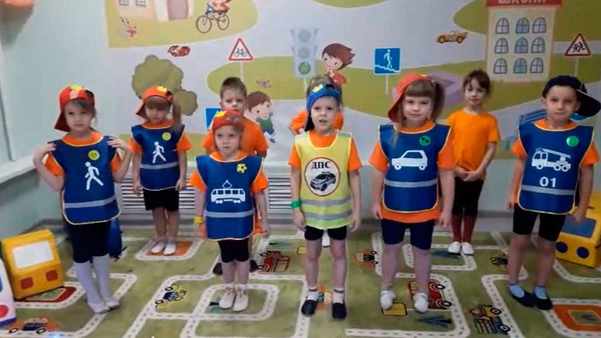 Участие в областном конкурсе по безопасному участию в дорожном движении