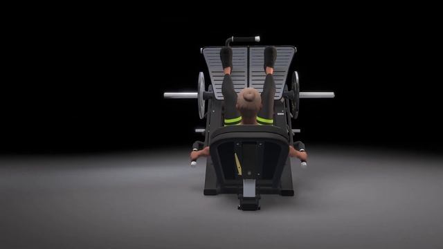DHZ Fitness Plate Loaded Evost II - A3056 Angled Leg Press