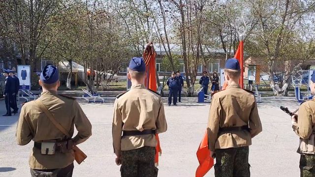 Минутка кадетской жизни. Урок памяти.