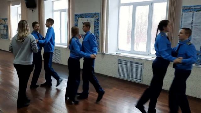 Минутка кадетской жизни. Хореография