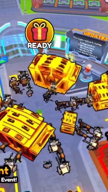 🗡🧰 OPEN Golden Gladiator Crate  #roblox  #endless #toilettower #shiny #warlord  #shorts