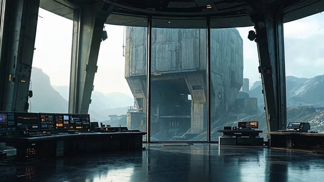 TRISTAR Outpost  Futuristic Sci-Fi Ambient for Deep Focus & Sleep 4K