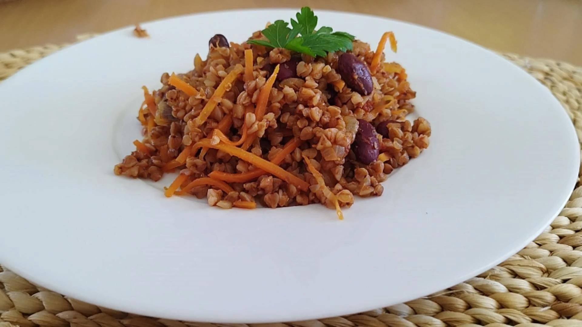 💪Белковый Бум: Гречка и Красная Фасоль — Идеальный ужин!