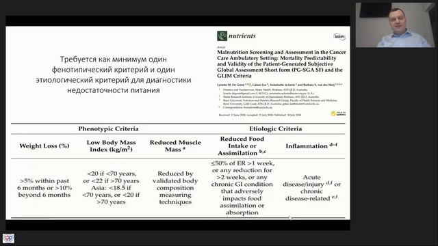 Питание п-тов с ожирением в ОРИТ  Симутис И.С.