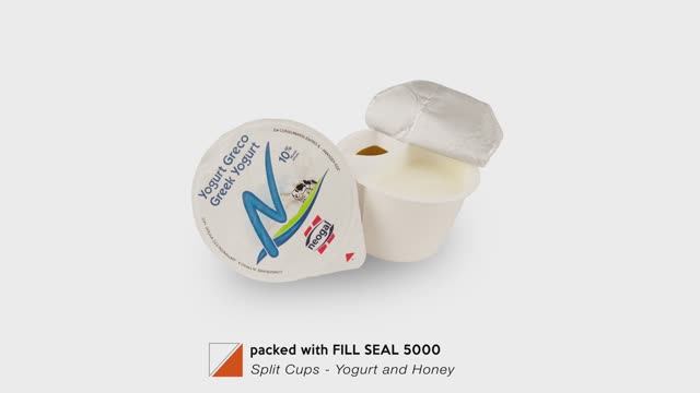 Автоматический запайщик FS 5000 - Йогурт и мед