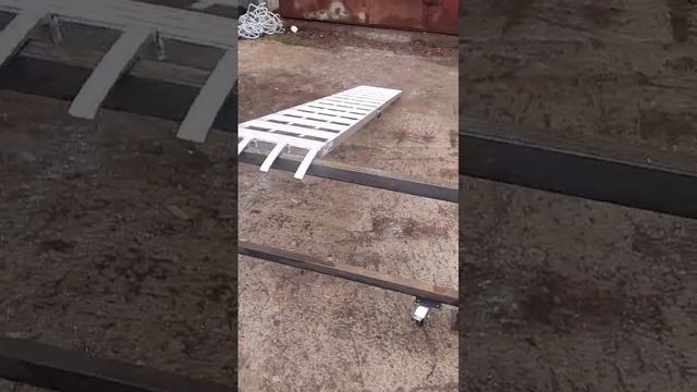 Аппарели алюминиевые для заезда