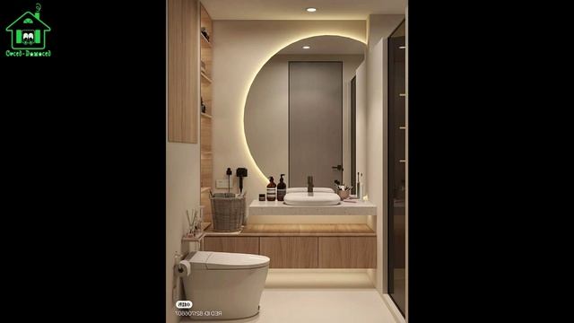 Дизайн санузла совмещенного и раздельного в современном стиле 🛀🏻🚽🚿 (60)