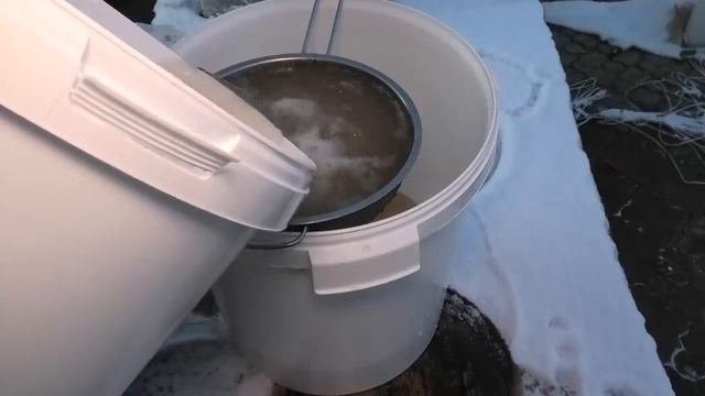 Вымораживание сахарной браги перед перегонкой