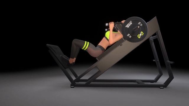 DHZ Fitness Plate Loaded EVOST II - A3057S Hack Slide