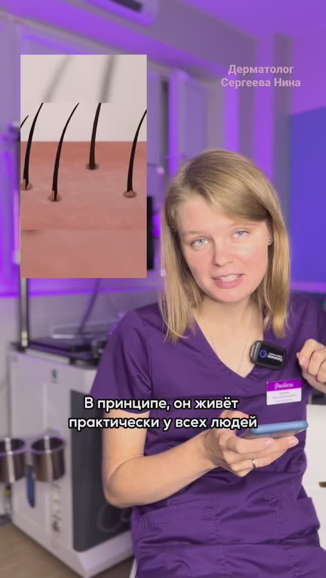 А вы знали, что это живет на вашем лице❓