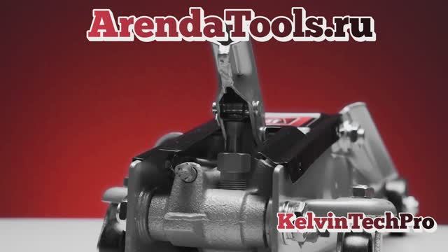 Домкрат подкатной гидравлический Matrix 3 тонны Арендатулс.ру