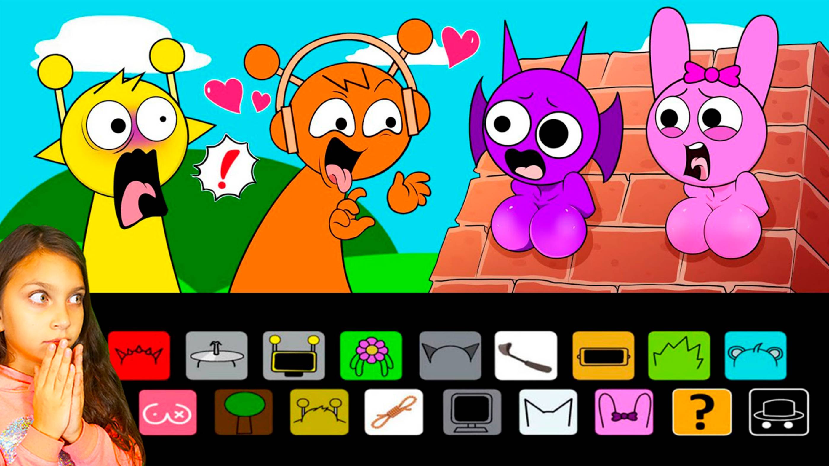 СПРУНКИ: БАР ФАЗА... Incredibox Sprunki Валеришка