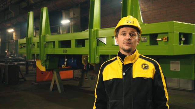 Рельсовая тележка г/п 80 тонн/ Rail Transfer Cart with 80-Ton Capacity