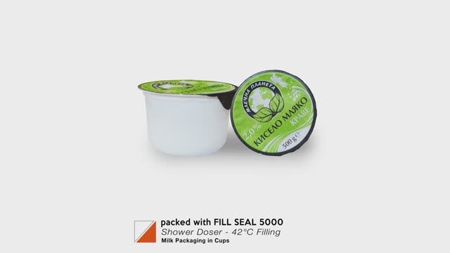 Автоматический запайщик FS 5000 - Дозирование и упаковка молока