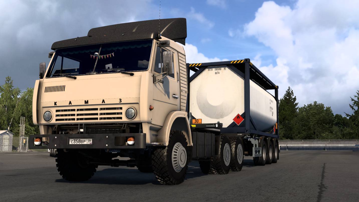 ПО РОССИИ НА КАМАЗЕ #9 |РЕЙС ЗЕЛЕНОБОРСКИЙ - СЕГЕЖА| Euro Truck Simulator 2