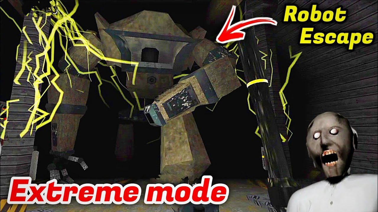 ПРОХОЖДЕНИЕ GRANNY На концовку с роботом