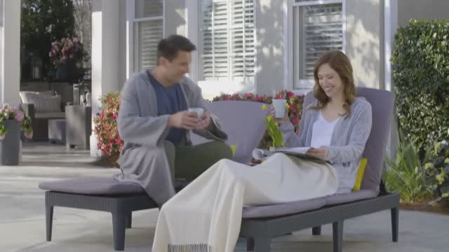 Пластиковый шезлонг JAIPUR Keter