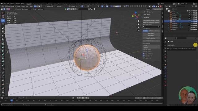 Modifier Mesh Deform and cyclic animation