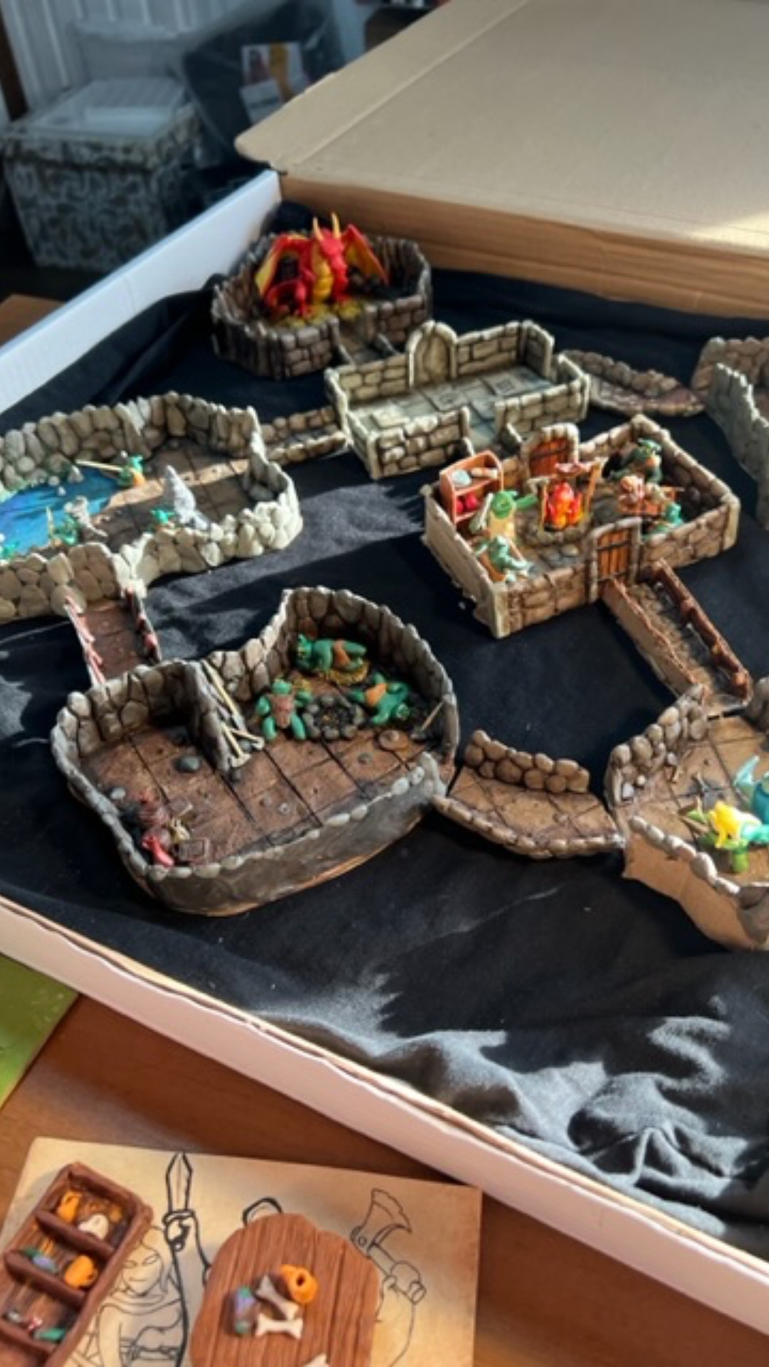 Пластилиновое рпг   #clay #пластилин #днд #dnd #лепка #настольныеигры #boardgames