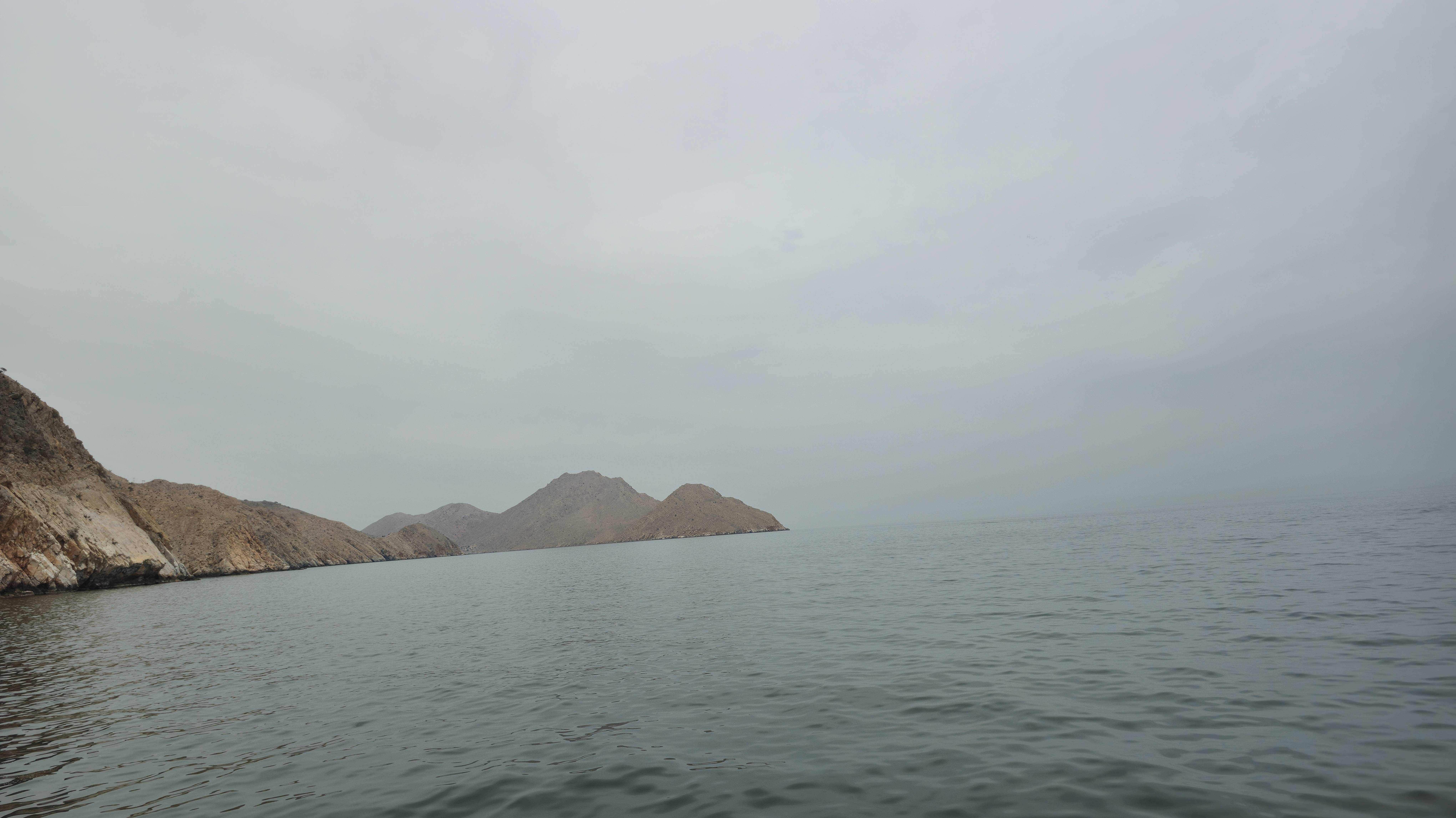 Оман. Оманский залив. Прогулка на корабле.