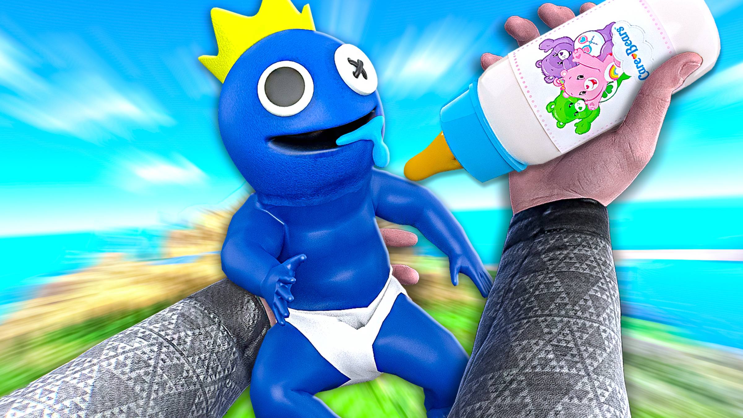 🌈 МАЛЕНЬКИЕ РАДУЖНЫЕ ДРУЗЬЯ и НЕЗАКОННЫЕ Эксперименты С НИМИ в VR RAINBOW FRIENDS !