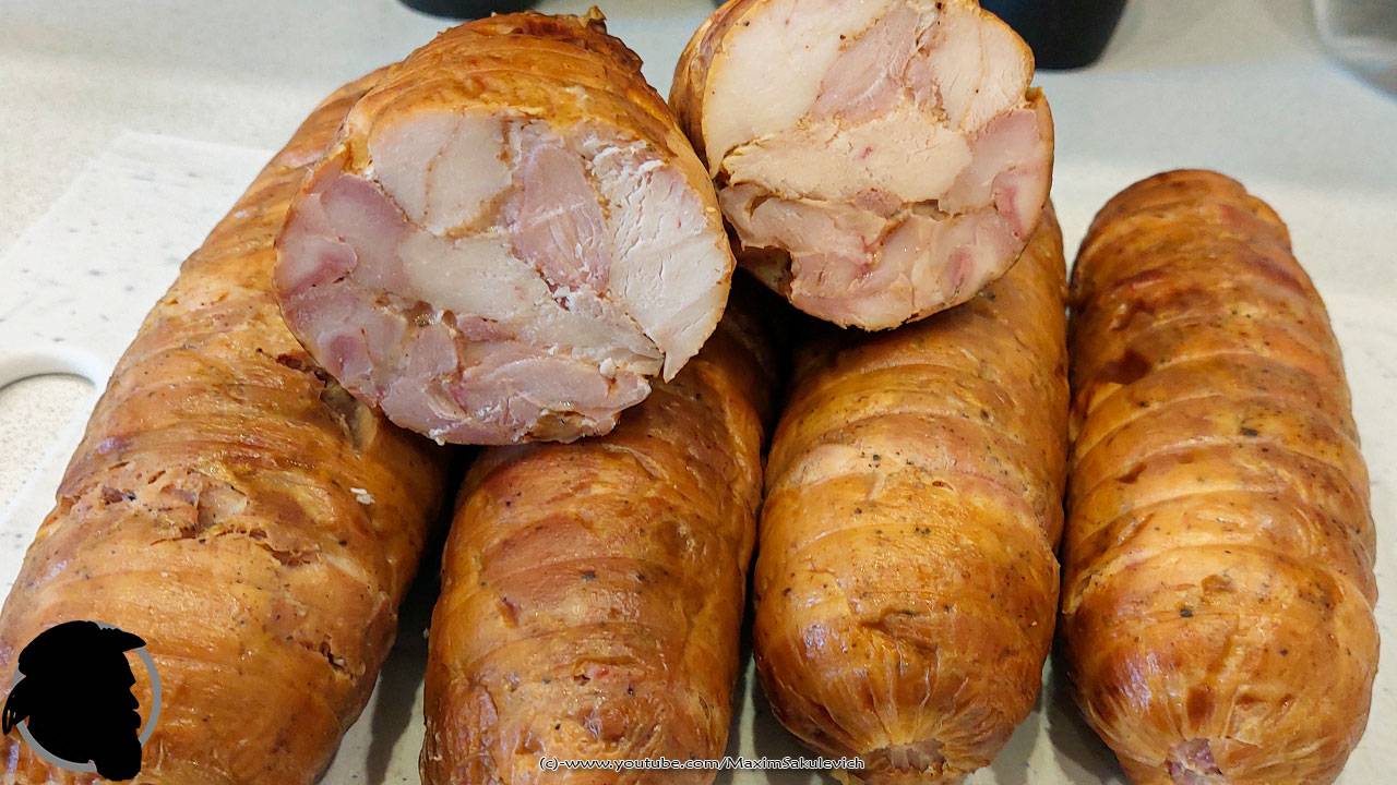 Копченый Куриный Рулет, Ветчина