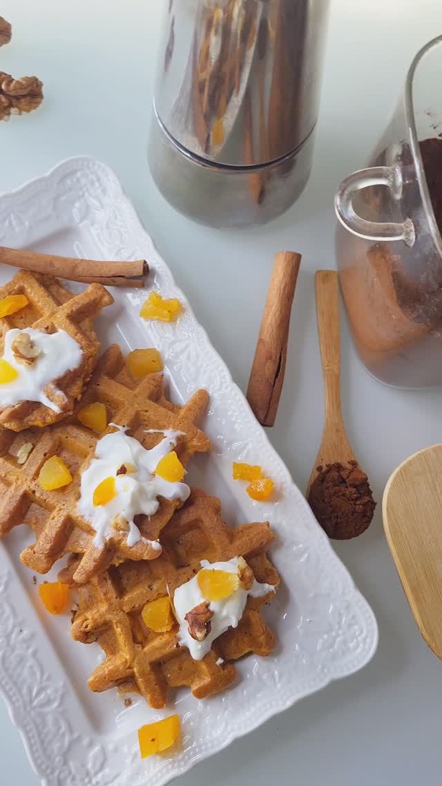 Венские вафли пп из моркови