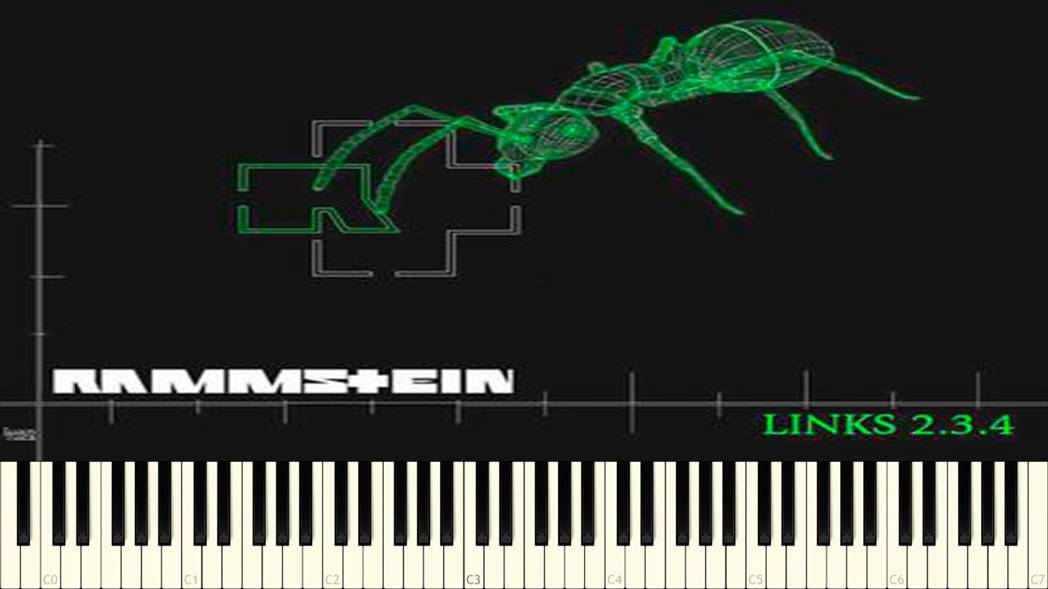 Rammstein - Links 2-3-4. Кавер ( Tutorial)