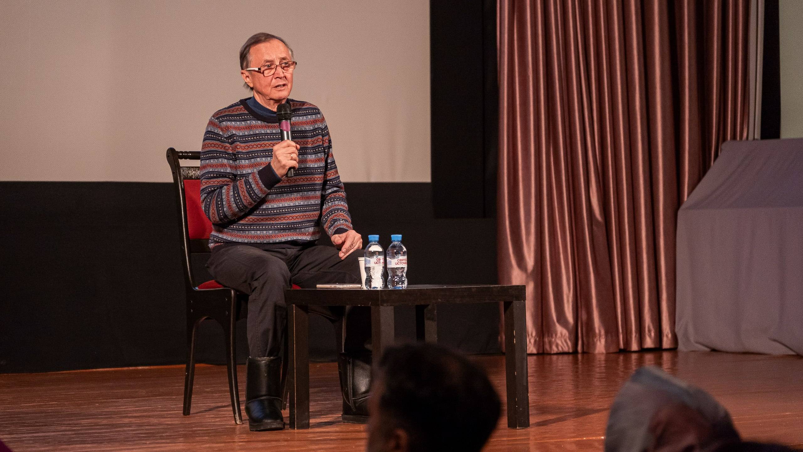 Дневник фестиваля "Земля Сергиево-Посадская": творческая встреча с Н.П. Бурляевым