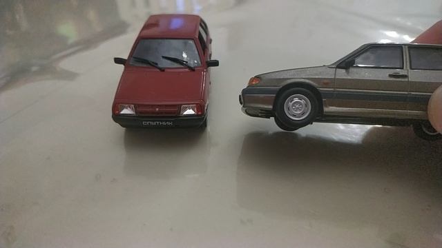 вешнёвая девятка ваз 2109 спутник деагостини