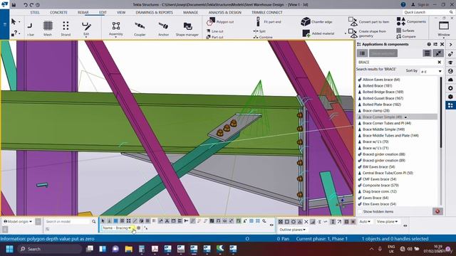 3.7 -Corner Brace Connection