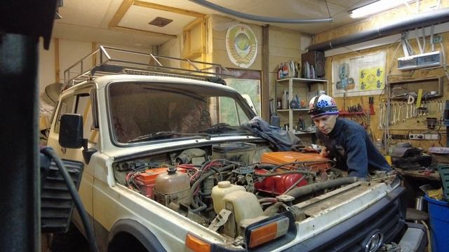 Замена цепи ГРМ Нива 21213